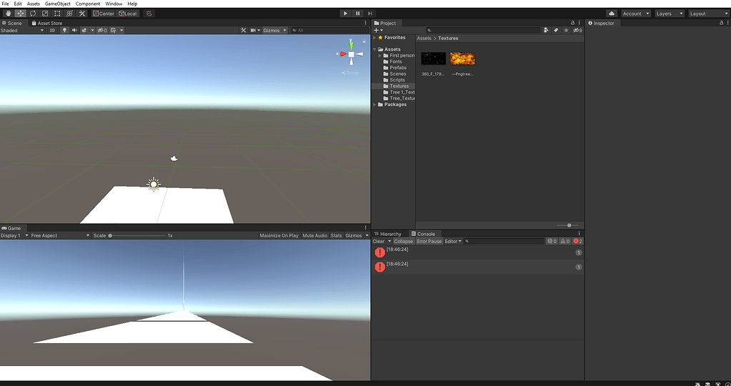 Strange blank error in Unity - Ask - GameDev.tv