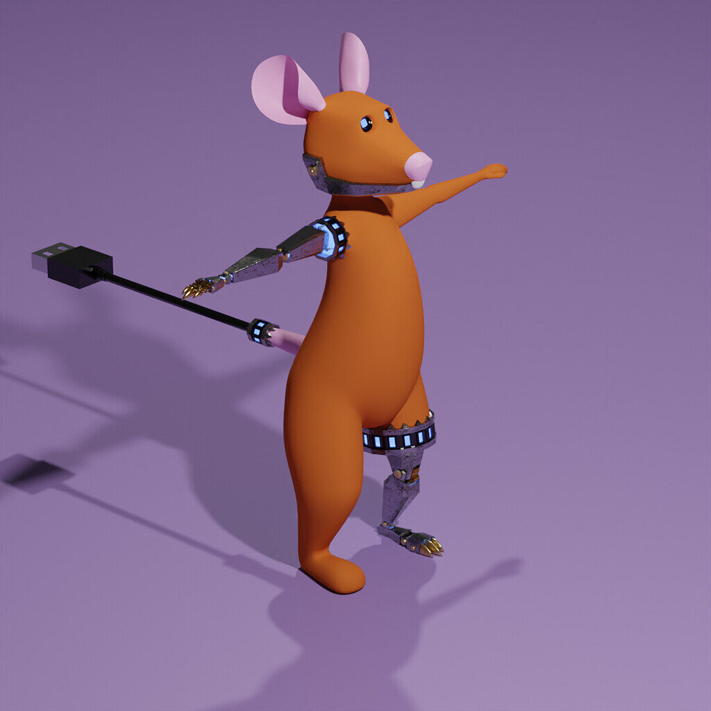 Cyborg Mouse - Show - GameDev.tv