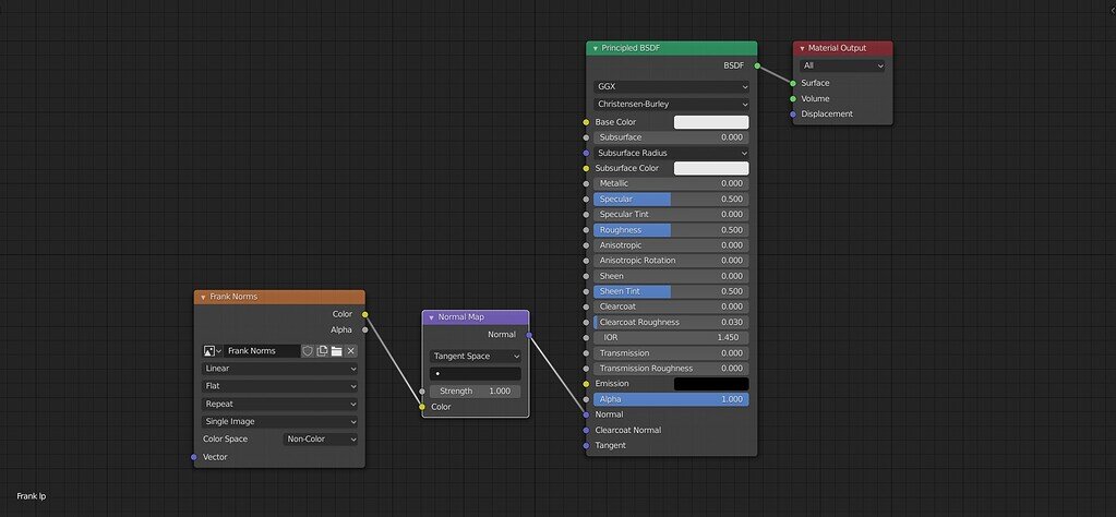 Normal Map Is Multicolored & Not Working In Shader Editor - Ask - GameDev.tv