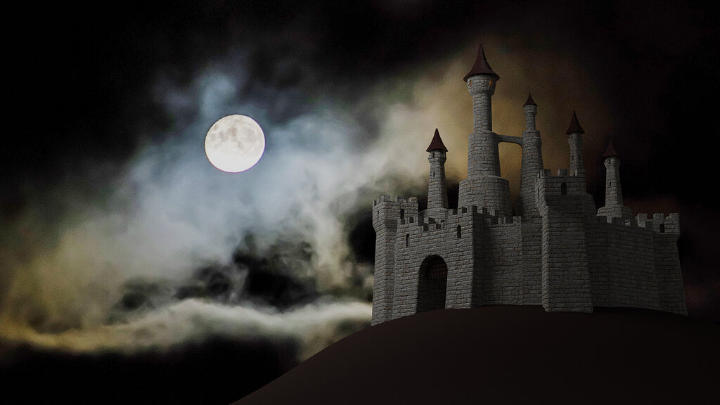 Dark Castle Scene - Show - GameDev.tv