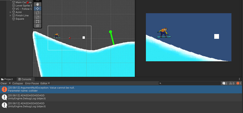How do I print a statement ONLY when two specific colliders collide? - Ask - GameDev.tv