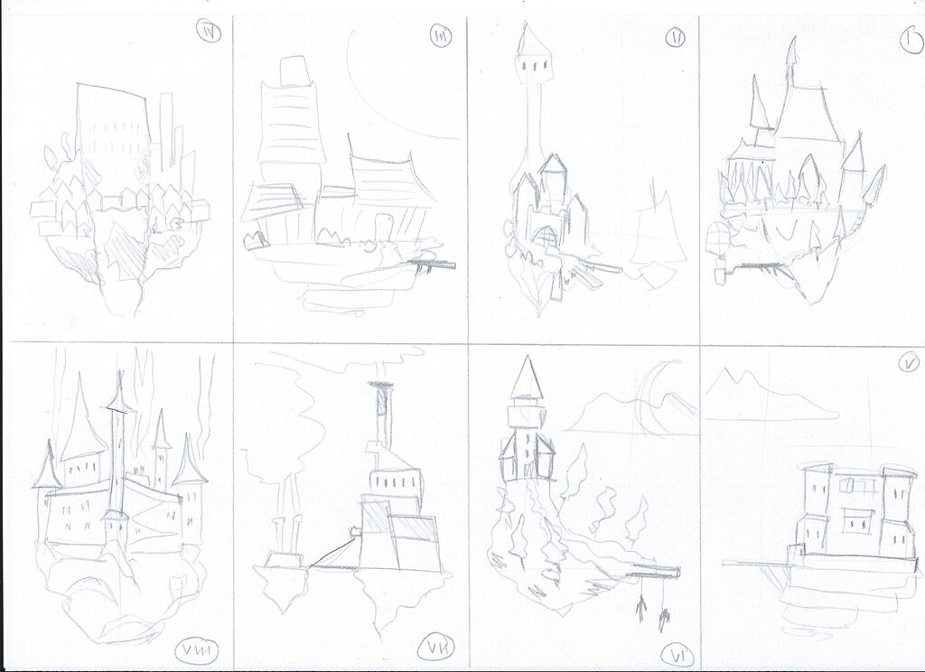 Creating Thumbnails - Flying Castles - Show - GameDev.tv