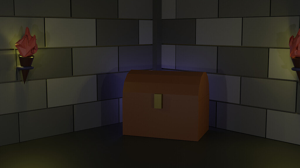 Dungeon Chest (First Render) - Show - GameDev.tv
