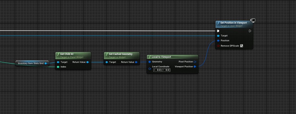 How do get position of a widget?(BP) - Ask - GameDev.tv