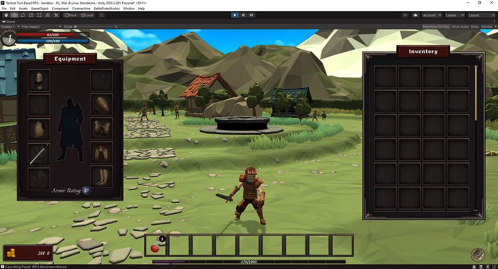 Adding a Modular Armor system to RPG Equipment/Inventory - Ask - GameDev.tv