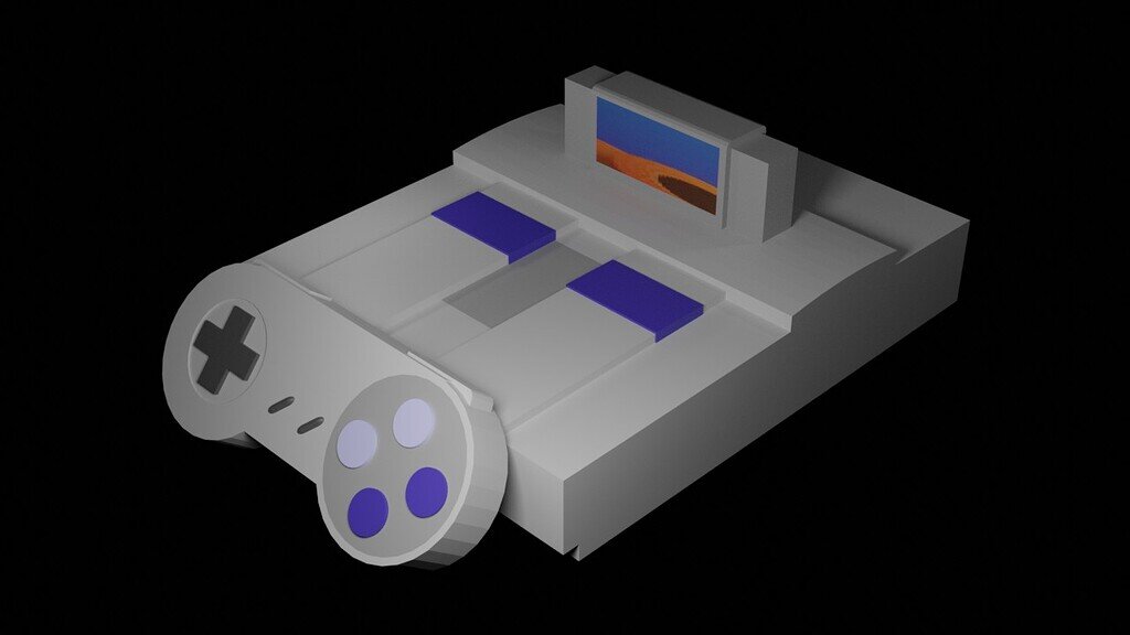 Mid-Section Challenge: Low Poly SNES - Show - GameDev.tv