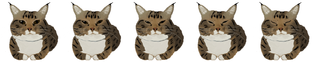 Idle Cat animation made with affinity photo. Ideas for improvement ...