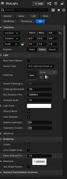 Skylight lights up whole map in Unreal Engine 5 - Ask - GameDev.tv