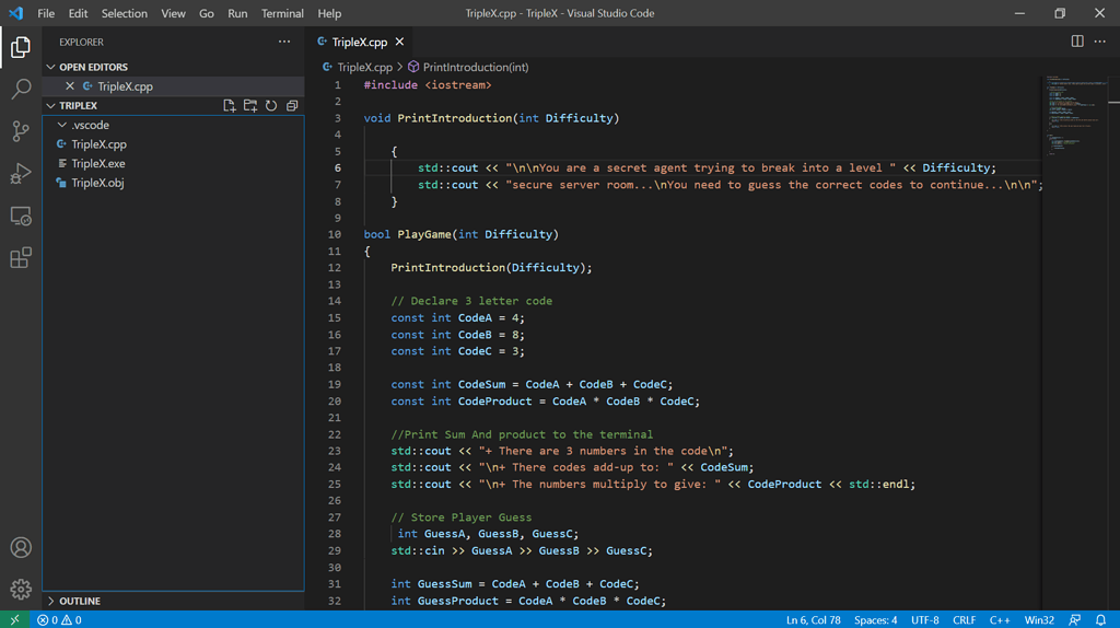My code doesn't have any errors but isn't working - Ask - GameDev.tv