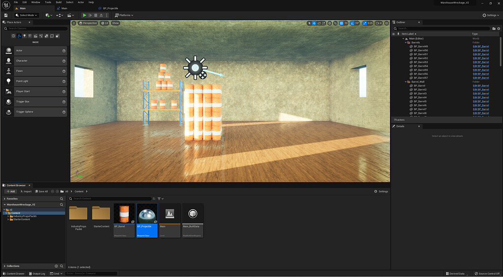 Lecture for Member Functions in Warehouse Wreckage - Ask - GameDev.tv
