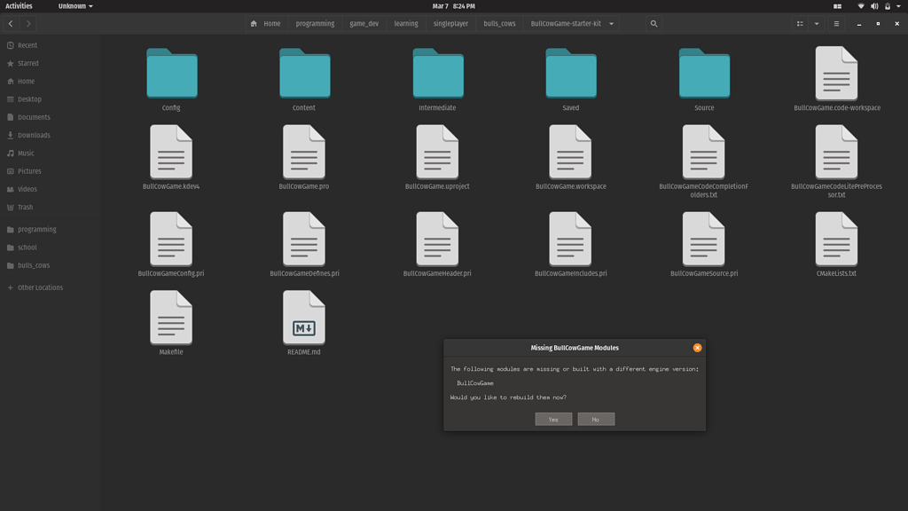 Missing Modules - Linux - Ask - GameDev.tv