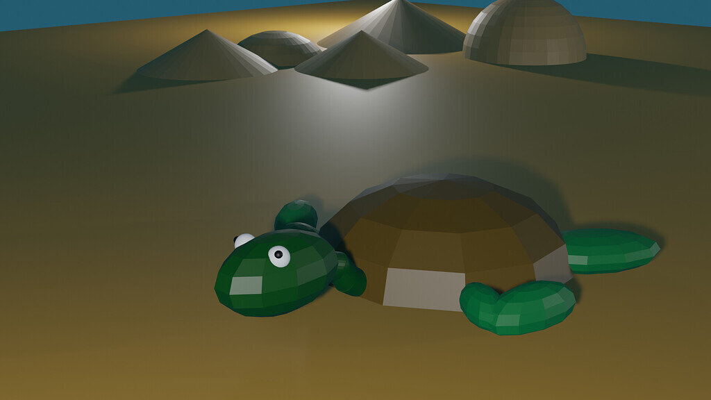 Final section 1 - The derpy turtle - Show - GameDev.tv