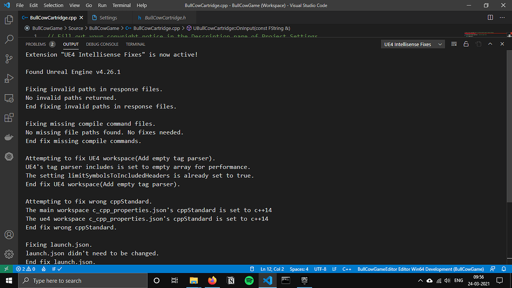 VS Code Squiggles error - Ask - GameDev.tv