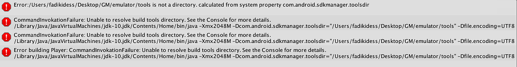 Unable to Build Game - Ask - GameDev.tv