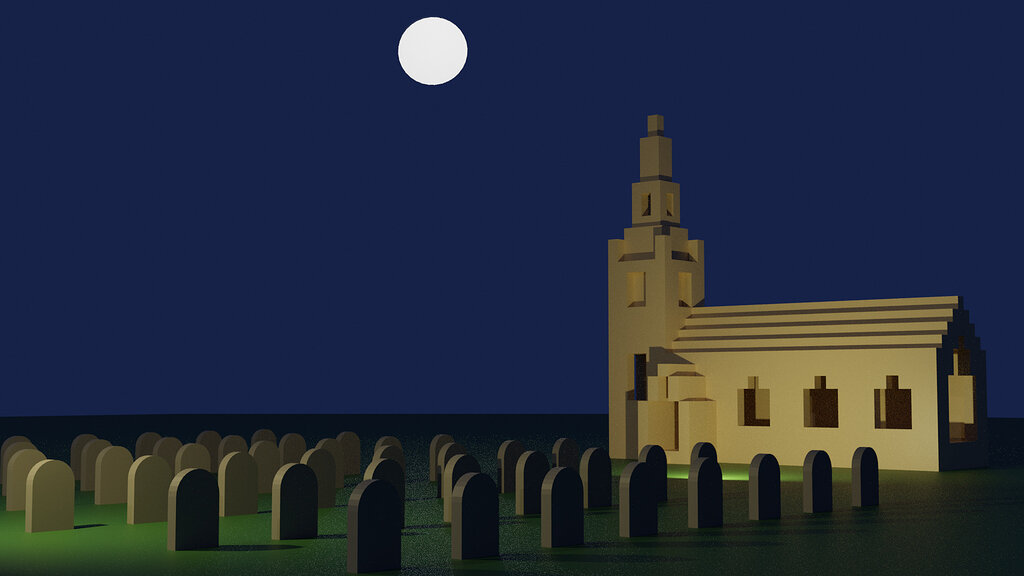 Section 1 Lesson 15 Challenge: Church and Graveyard - Show - GameDev.tv