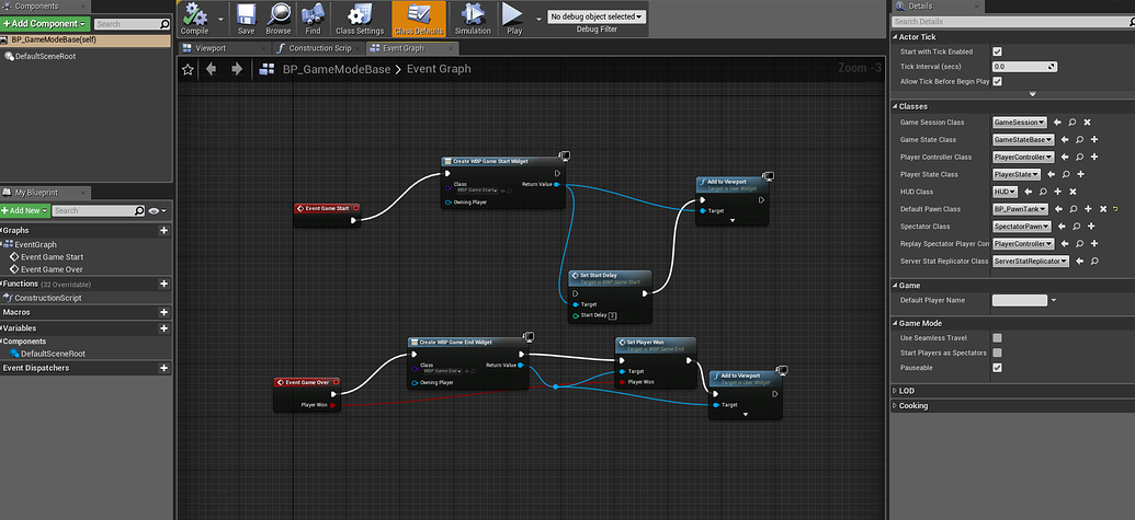 Blueprint Runtime Error "Accessed None Trying to Read Property) - Ask - GameDev.tv