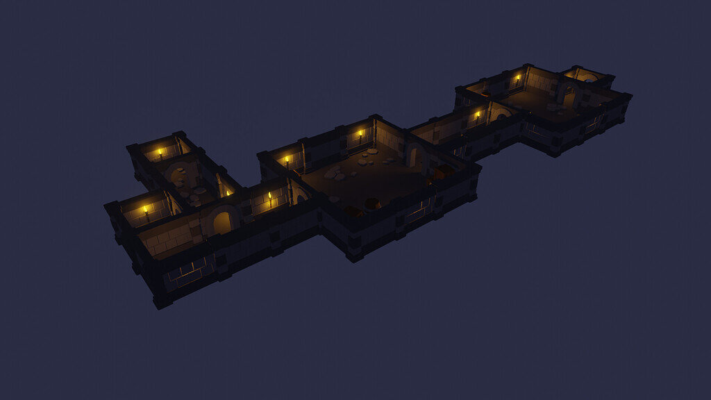 My Modular Dungeon Scenes - Show - GameDev.tv