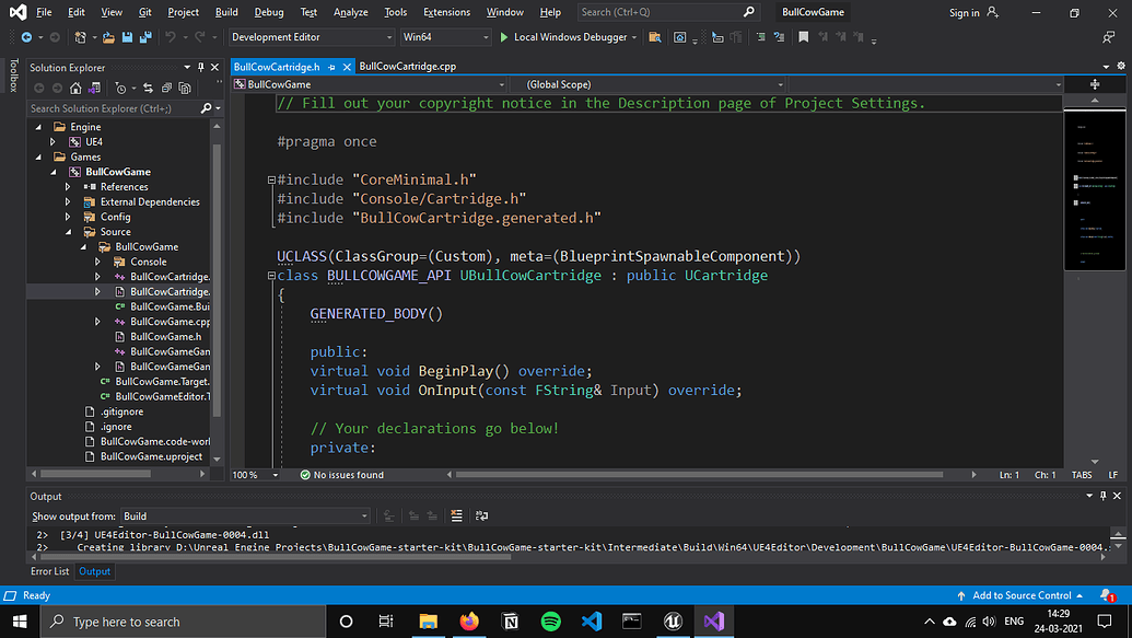 VS Code Squiggles error - Ask - GameDev.tv