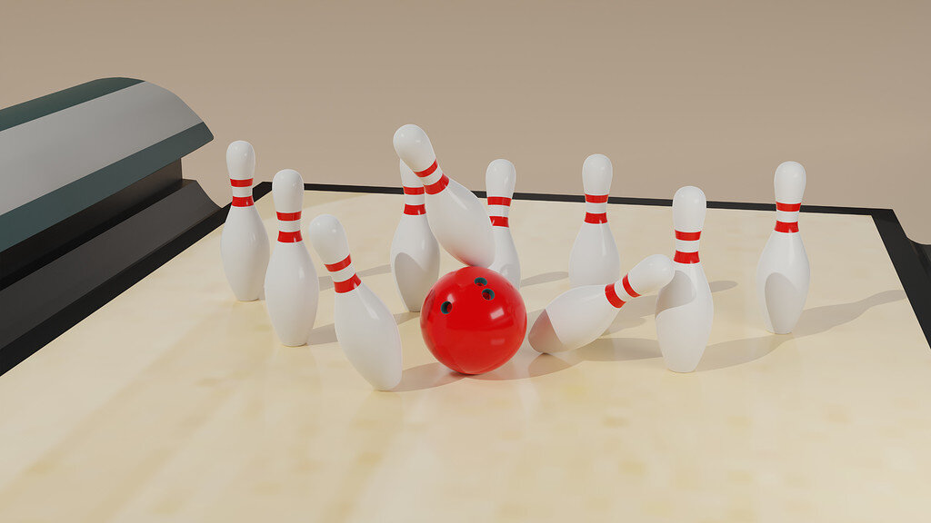 Bowling Scene Render - Show - GameDev.tv