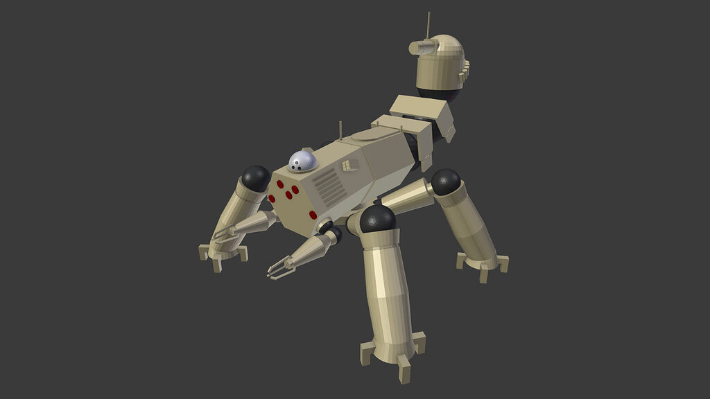 HAW-206 Multiped Tank (From Ghost in the Shell) - Talk - GameDev.tv