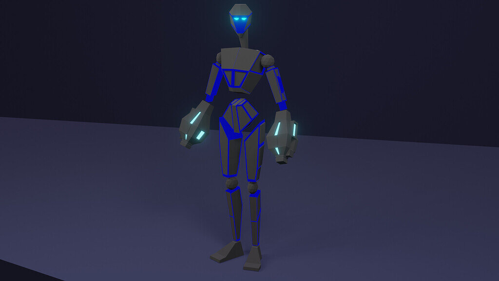 Blue Bot - Show - GameDev.tv