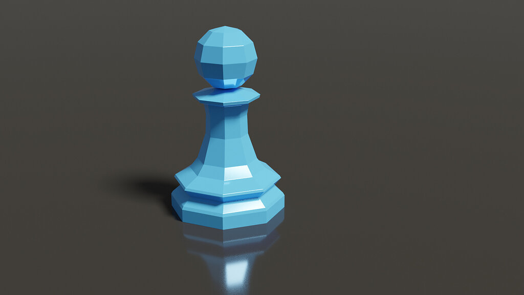 Low poly pawn - Show - GameDev.tv