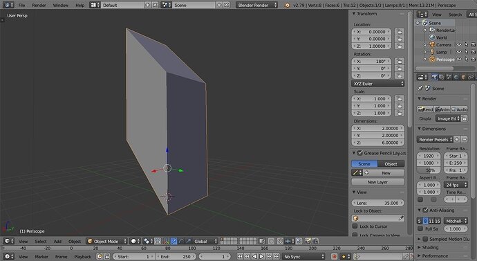 Periscope with 8 Vertices and 6 Faces - Talk - GameDev.tv