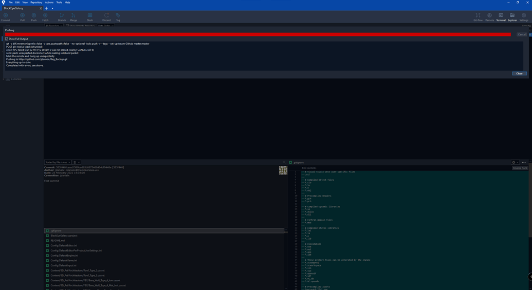 Git Push Error Ask Gamedevtv 1181