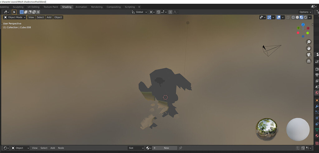 Shading problems - Ask - GameDev.tv