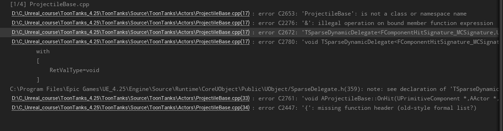 ToonTanks Errors - Ask - GameDev.tv