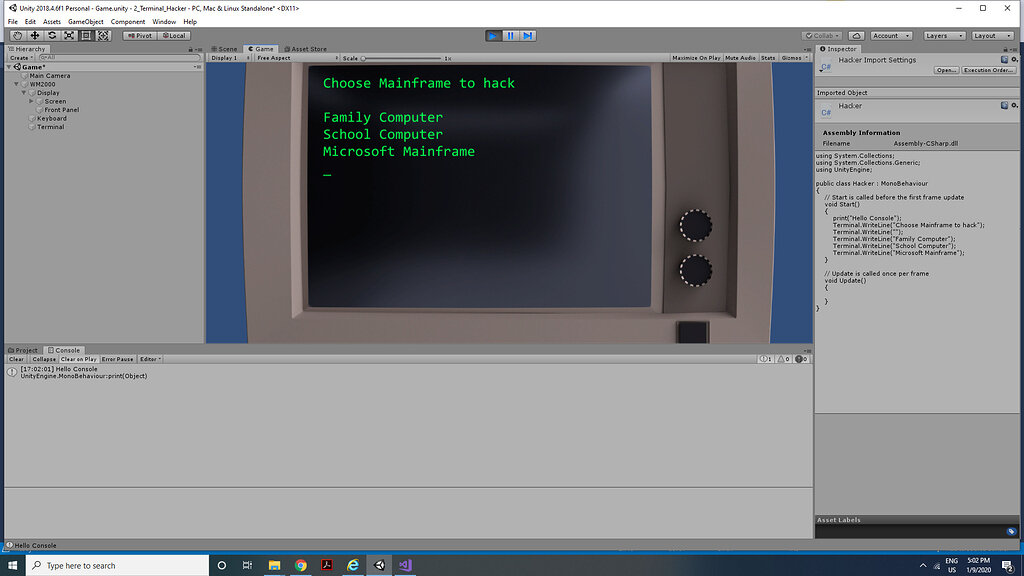 My Mainframe - Show - GameDev.tv