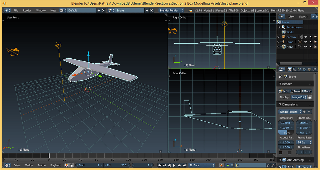 Boxy Plane?!? - Talk - GameDev.tv