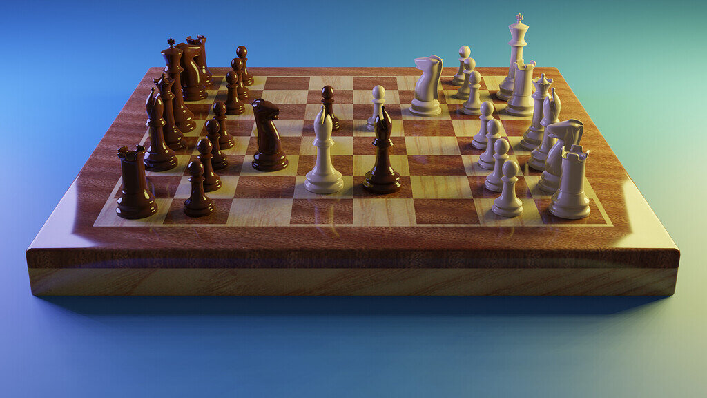 Chess Scene - Multiple Cameras - Show - GameDev.tv