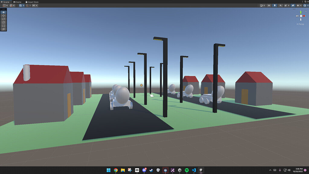Street with some wacky lookin cars - Show - GameDev.tv