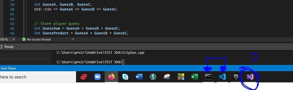 System opening multiple MS Visial Stuios when compiling - Ask - GameDev.tv