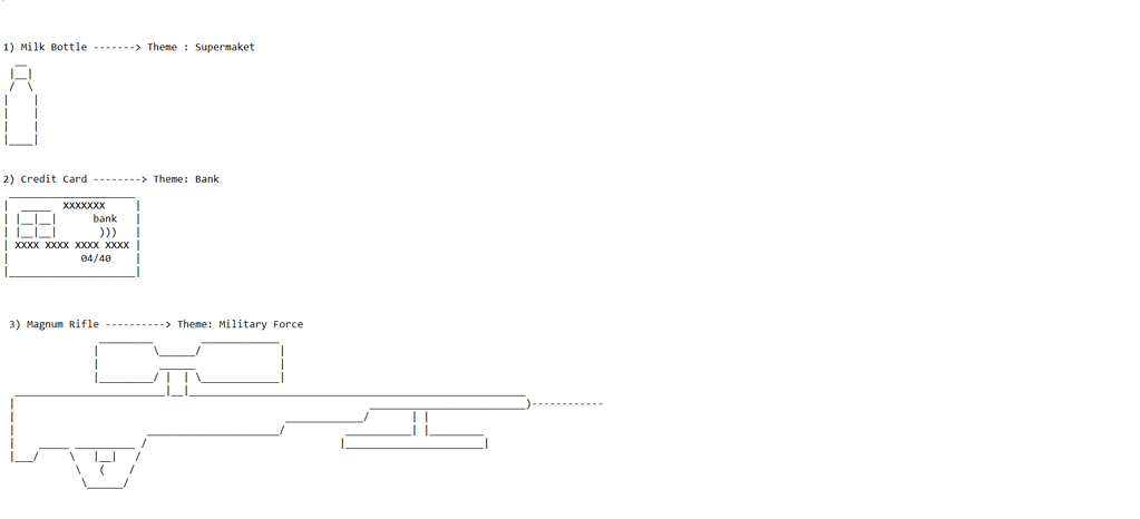 ASCII art for Terminal hacker Game - Show - GameDev.tv