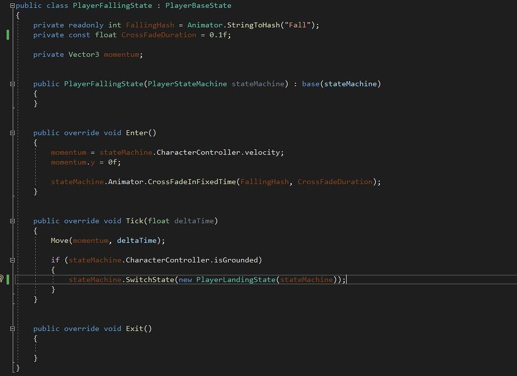 Help with Jumping and Landing - Ask - GameDev.tv