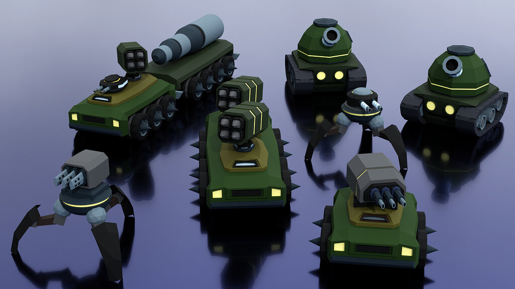 Modular Vehicles Final Render - Show - GameDev.tv