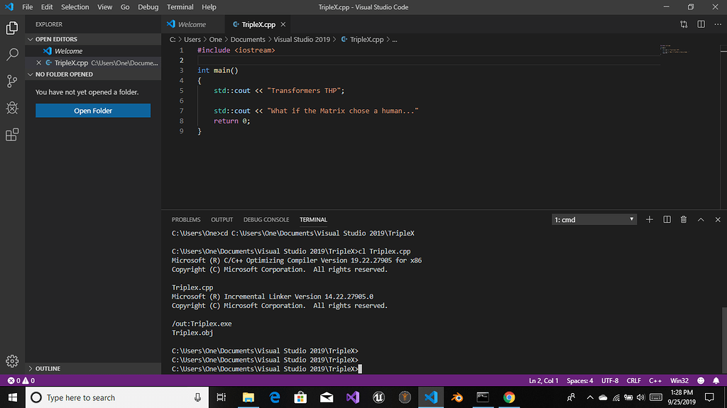 Simple TripleX compile troubleshooting - Ask - GameDev.tv