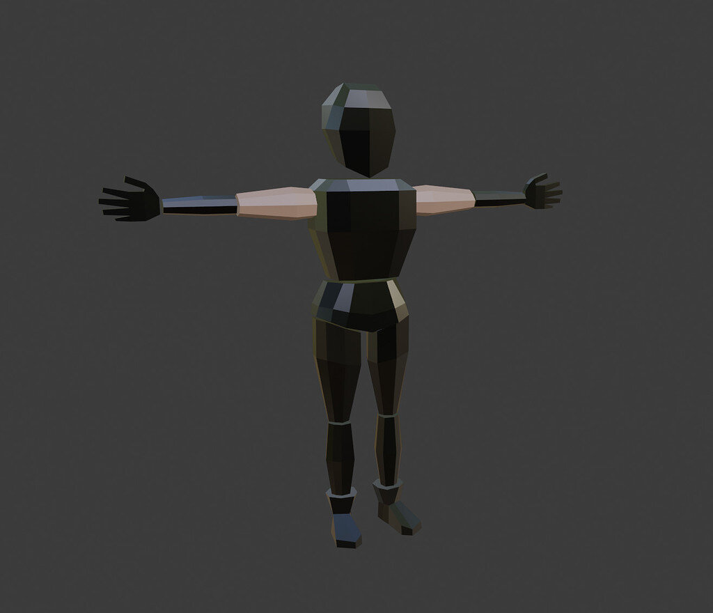 Blocky in black - Show - GameDev.tv