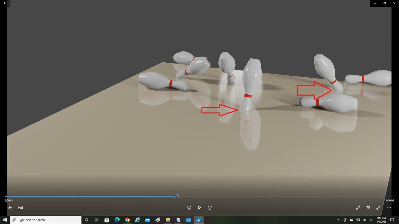 Question about bowling ball animation - Ask - GameDev.tv