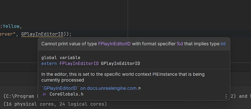 Cannot print value of type FPlayInEditorID - Ask - GameDev.tv