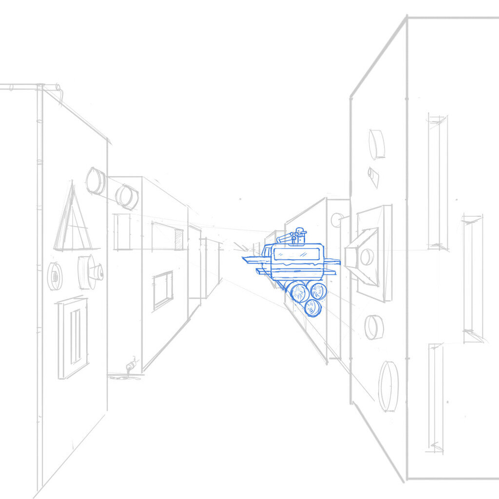 One point perpective detailed - Show - GameDev.tv