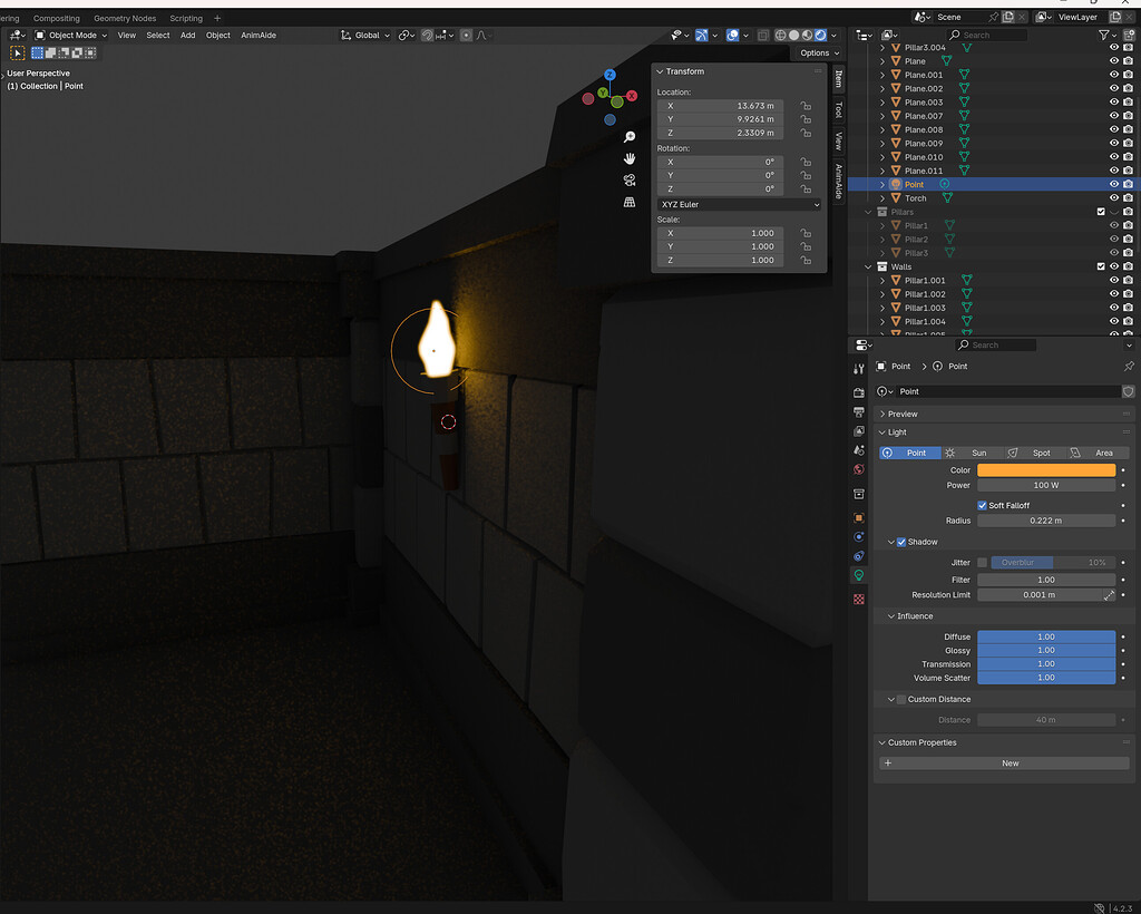 Point Light Covered by Torch [SOLVED] - Ask - GameDev.tv