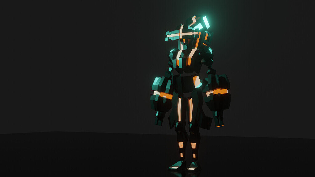 Cyberborg With Materials - Show - GameDev.tv