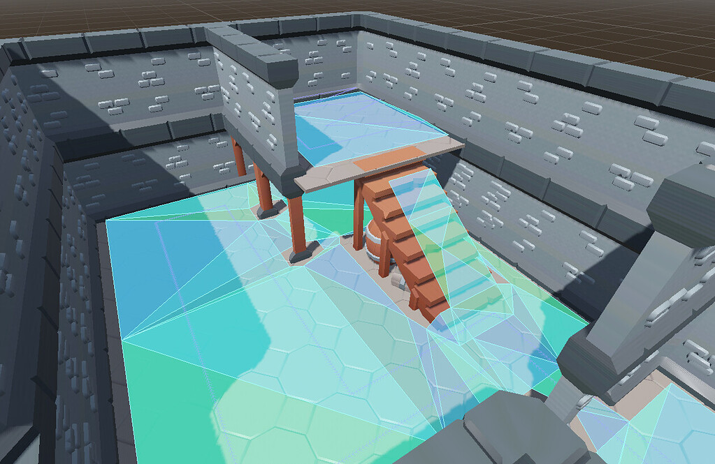 (SOLVED) Struggle with navigation mesh baking - Ask - GameDev.tv