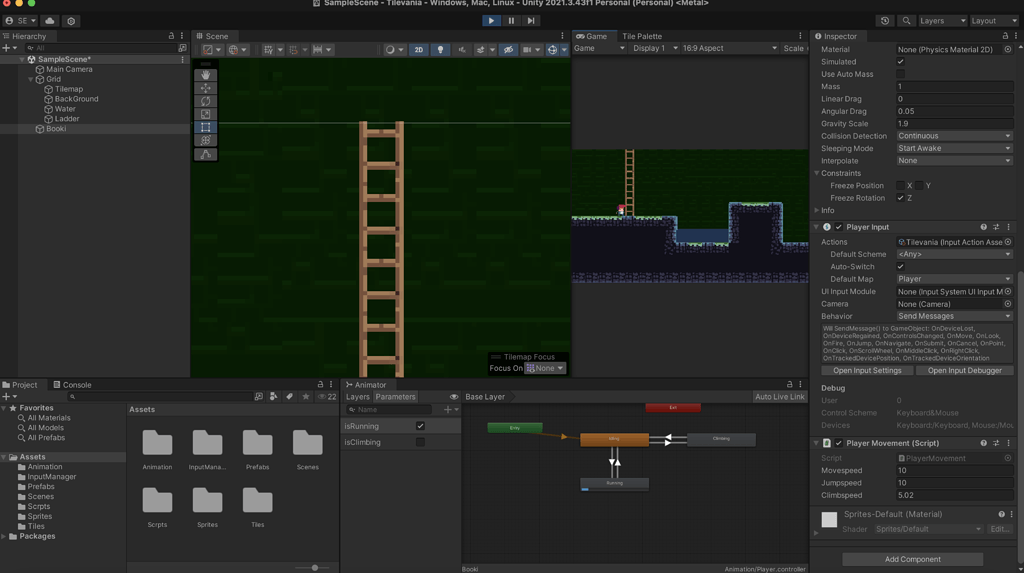 The triggering is not working, player is not climbing ladder - Talk - GameDev.tv