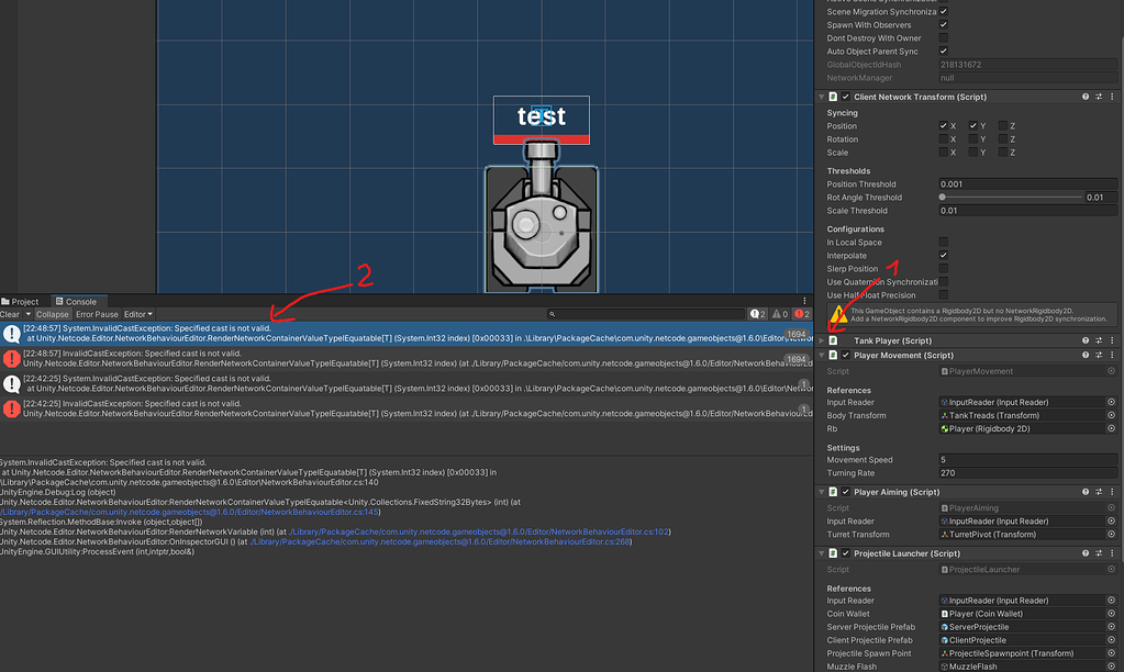 Problems with the Inspector - Ask - GameDev.tv