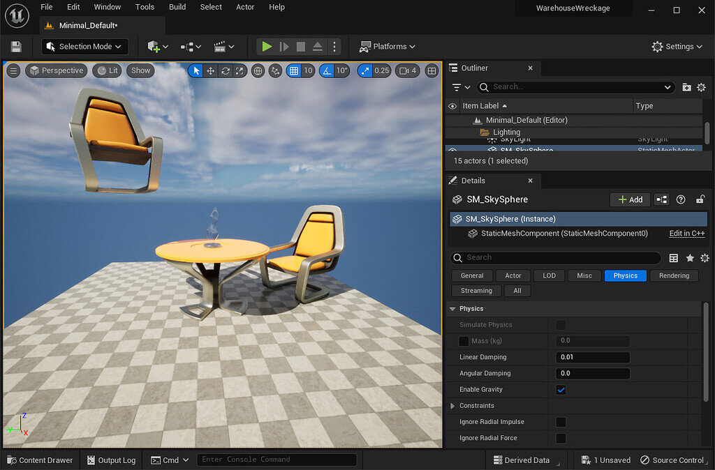 Unreal 5.1 Changes to Map Won't Save - Ask - GameDev.tv
