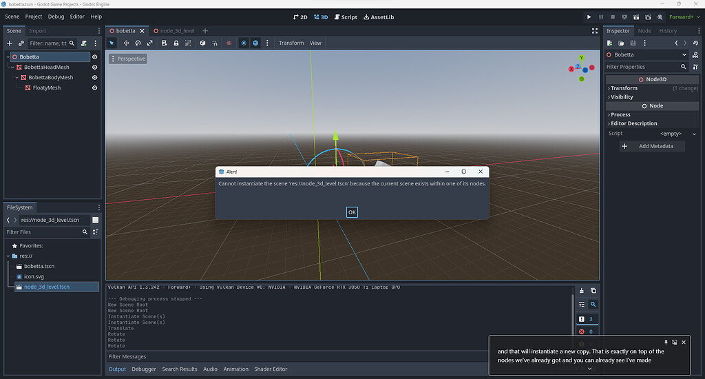 What does this mean? - Ask - GameDev.tv